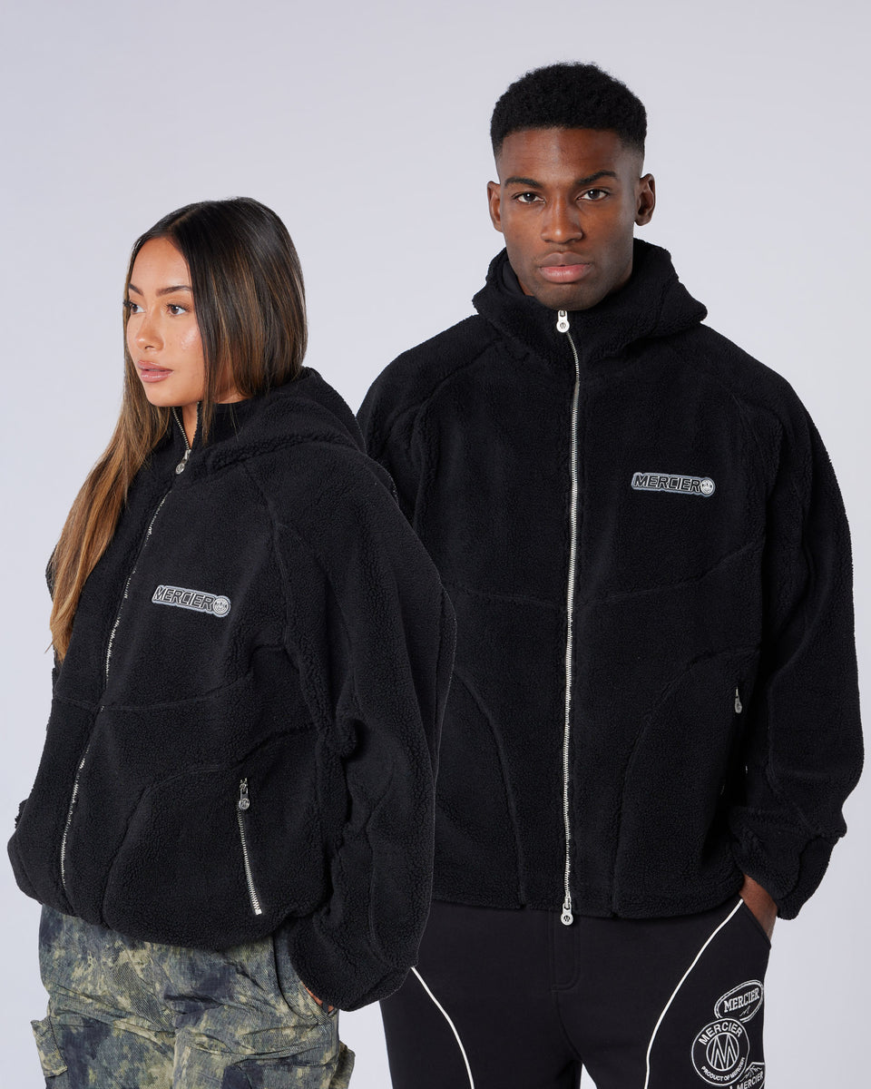 Mercier Tempo Borg Jacket Black – MERCIER