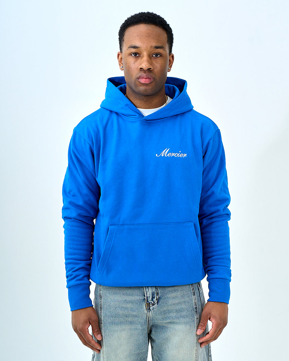 Mercier Authenticity Hoodie - Cobalt Blue – MERCIER