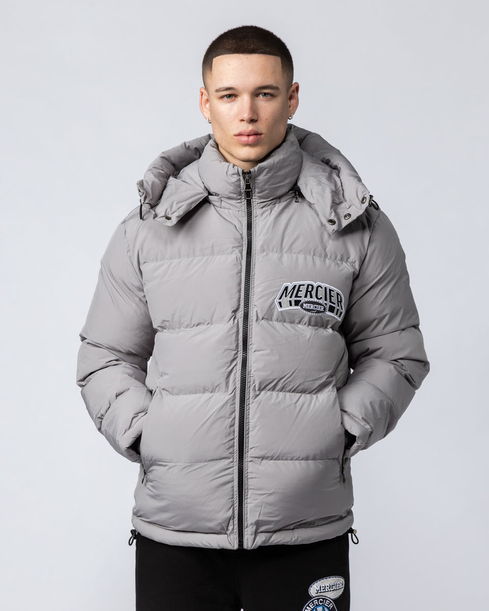 Mercier Court Puffer Jacket Steel – MERCIER