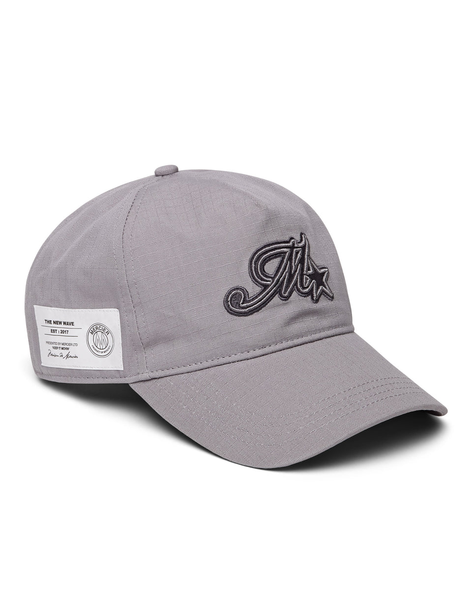 Mercier M Star Ripstop Cap Grey – MERCIER