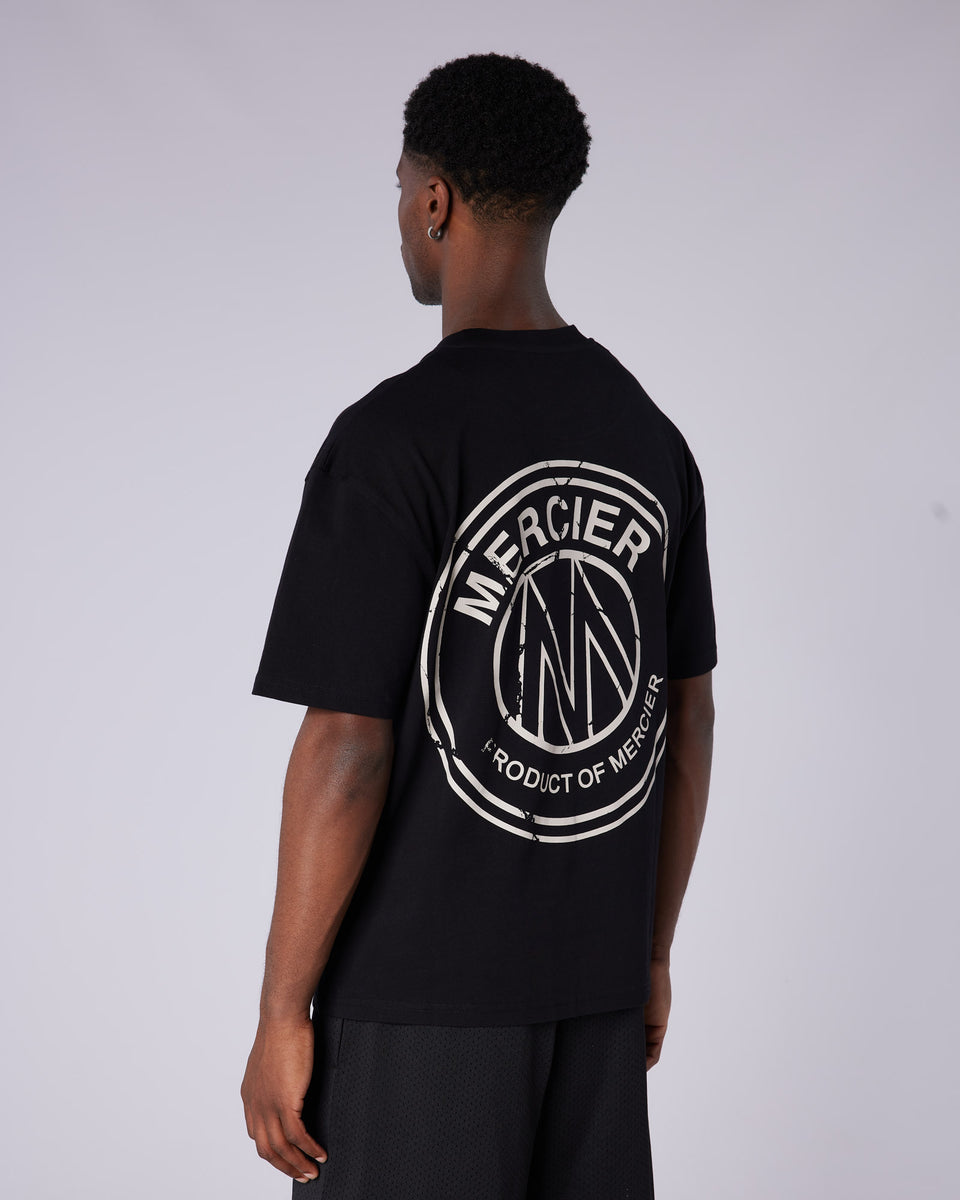 Black Mercier Fracture T-shirt – MERCIER