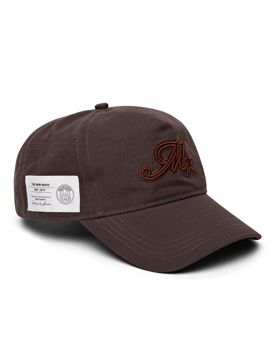 Mercier M Star Ripstop Cap Chocolate – MERCIER