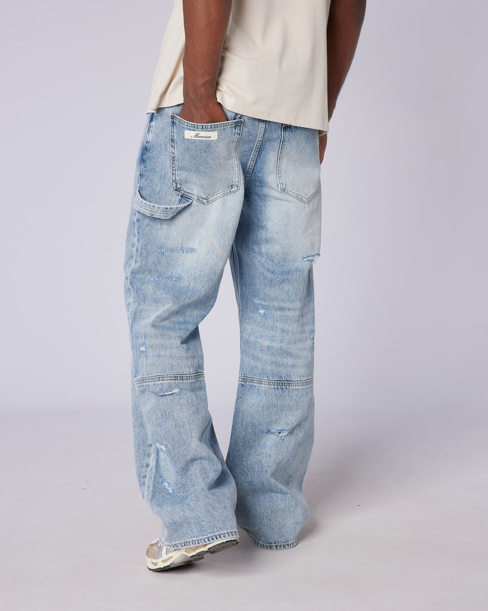 The Mercier Blue wash Mechanic Jean – MERCIER